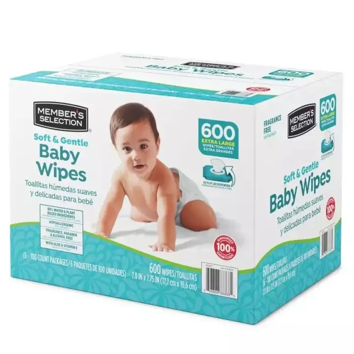 Member's Selection Baby Wipes, 600 extra large wipes | Lazada PH