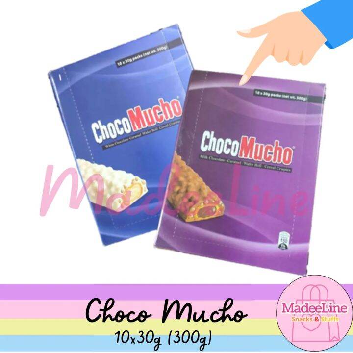 Choco Mucho White and Milk Chocolate Flavor 10pcs per box | Lazada PH