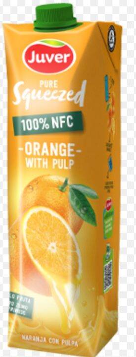 Juver Nfc Orange Juice With Pulp 1l Lazada Ph