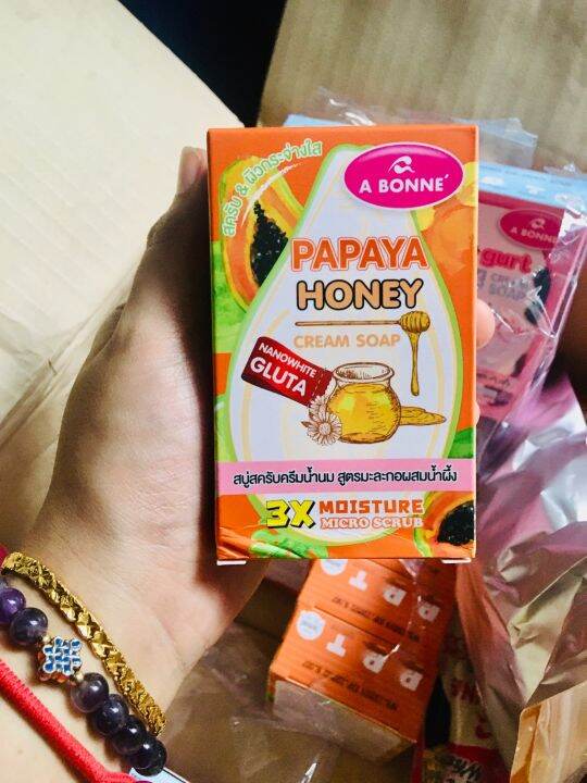 Abonne Papaya Honey Soap | Lazada PH