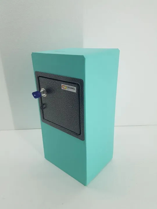 EXTRA BIG-TURQUOISE Alkansya Vault Box Classic Edition (Direct ...