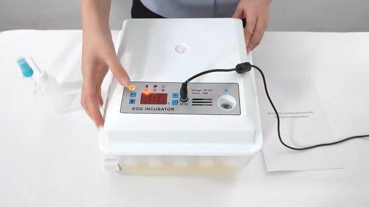 16 Eggs incubator Fully Automatic digital incubator Poultry hatching ...