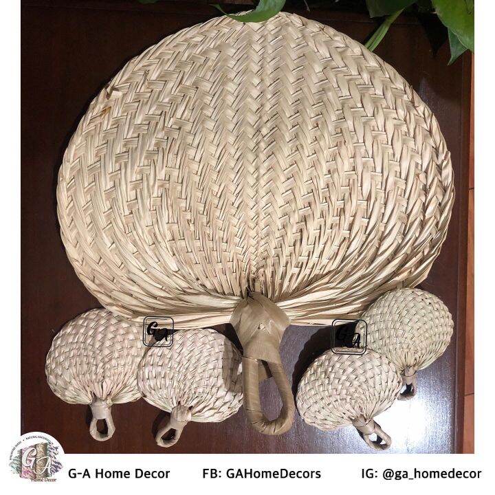 Abanico Fan - Natural Material - Gawang Pinoy | Lazada PH