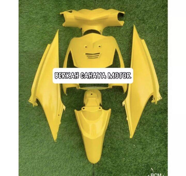 Full body alus honda beat karbu lama custom warna kuning doff | Lazada ...