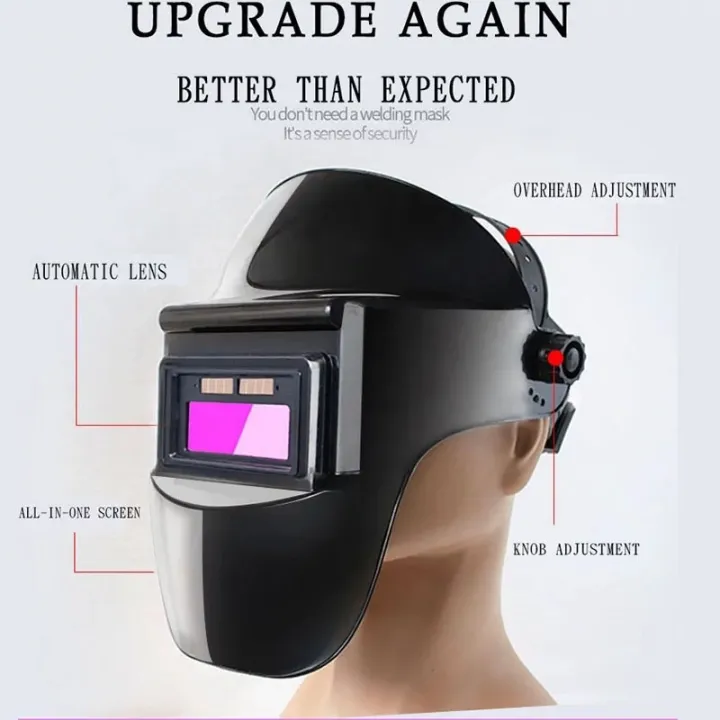 Welding Mask Auto Darkening / Ordinary Heavy Duty Lightweight | Lazada PH