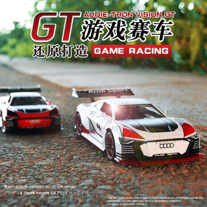 AUDI Audi RS E-Tron GT Super Race Car Simulation 1:32 Alloy Car Model ...