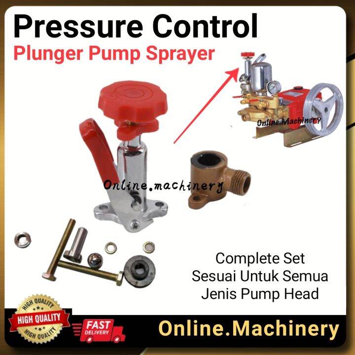 Power Sprayer Pressure Control Overflow Assy WL35 Plunger FST Senco ...