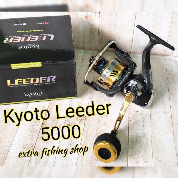 BONUS SENAR KAMIKAZE!! REEL KYOTO LEEDER 5000 | Lazada Indonesia