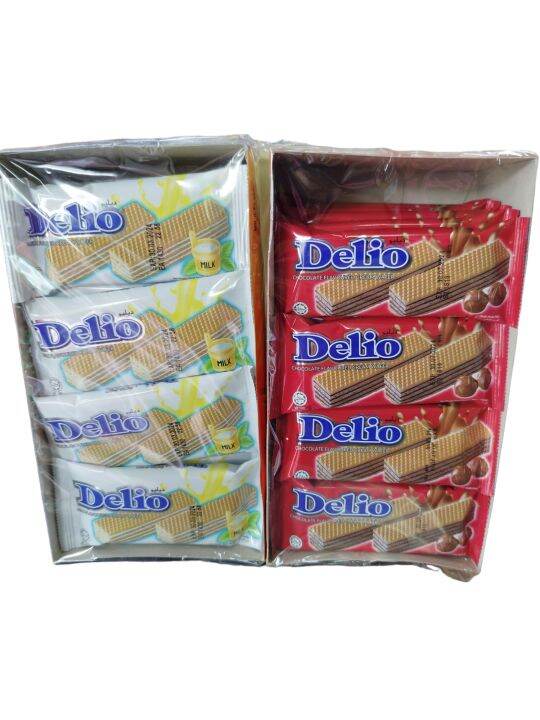 Delio Cream Wafer / Wafer Berkrim (16gx24pcs) | Lazada