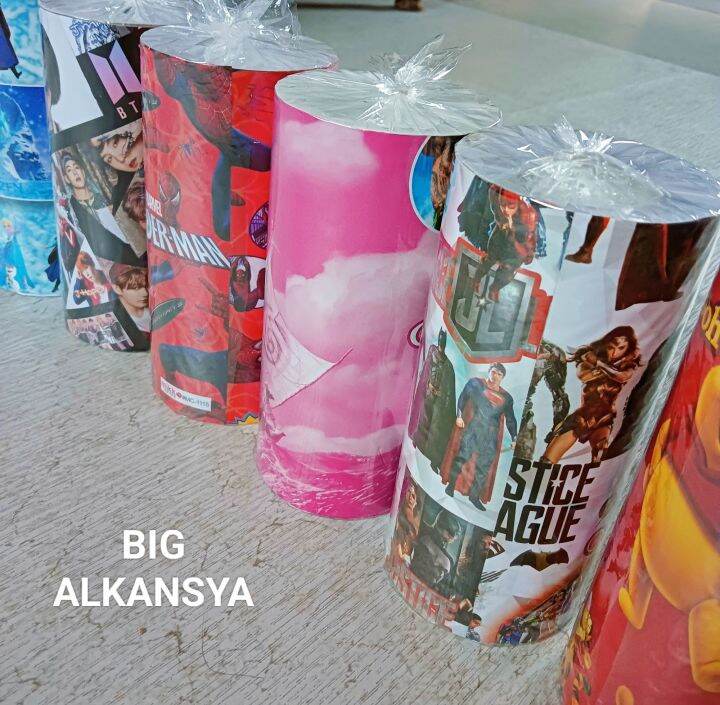 Alkansya Character Coinbank Random Design BTS,ELSA,SPIDERMN,POOH,HELLO ...