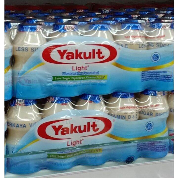 Yakult Light Biru / Minuman Probiotik Rendah Gula / Yakult Less Sugar ...