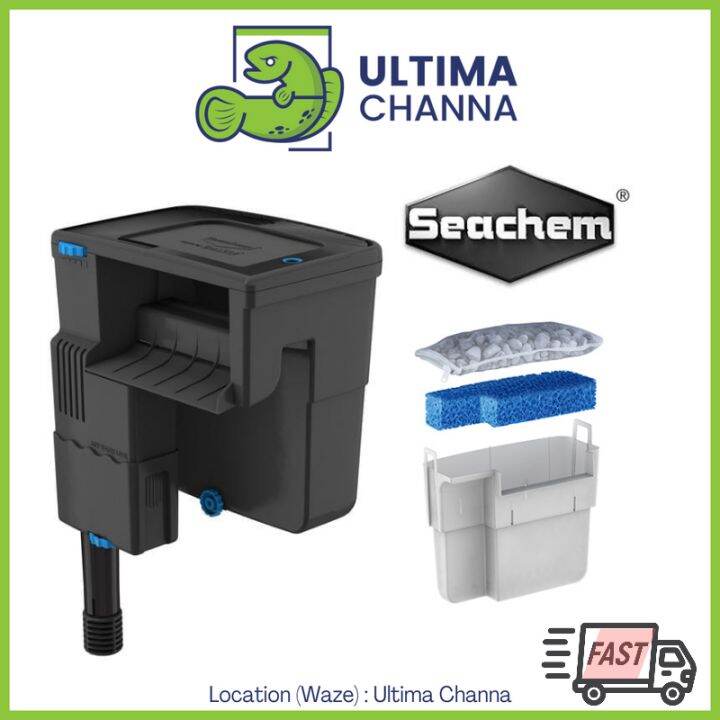 SEACHEM Tidal Power Filter with surface skimmer, self-priming, self ...