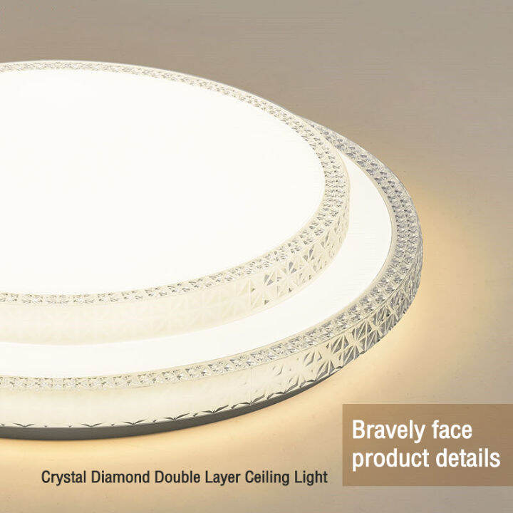 Ceiling light High-brightness LED living room ceiling light White light ...