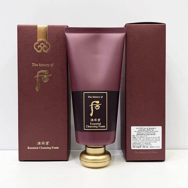 The History of Whoo JinYulHyang Essential Cleansing Foam 180 ml. #ป้ายไทย | Lazada.co.th