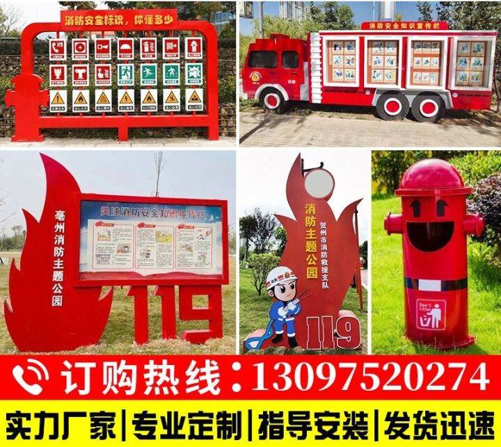 Fire Theme Park Bulletin Board Land Food Safety Theme Park Knowledge ...