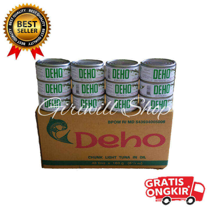 Deho kaleng dus isi 48pcs, 180gr/kaleng | Lazada Indonesia