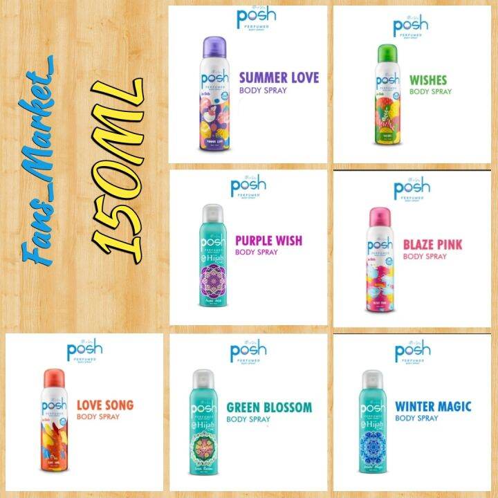 Posh Spray Hijab Cologne 150ml Botol || All Variant | Lazada Indonesia