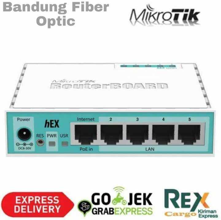 Mikrotik Routerboard RB750Gr3 hEX 5 Port Gigabit | Lazada Indonesia
