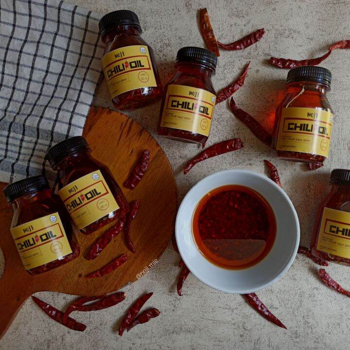 Chili oil 120 ml sambal dimsum/goya - Noji | Lazada Indonesia