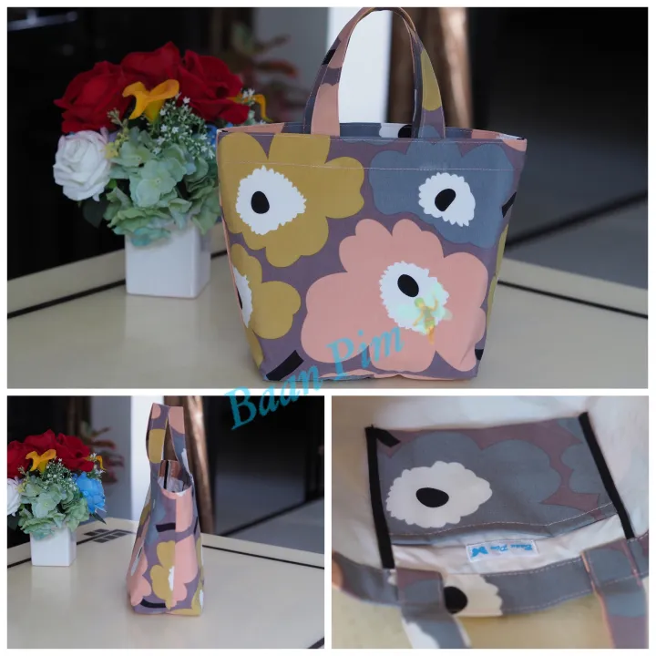 Bag 12x9” mari -gray เทาพาสเทล | Lazada.co.th