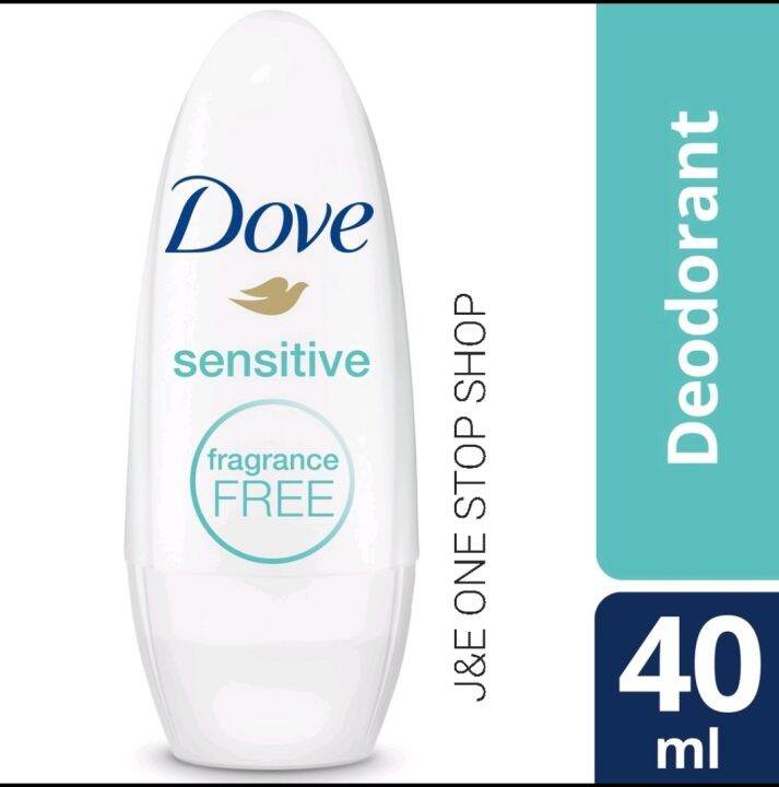 Dove Sensitive Roll On Fragrance Free 40ml | Lazada PH