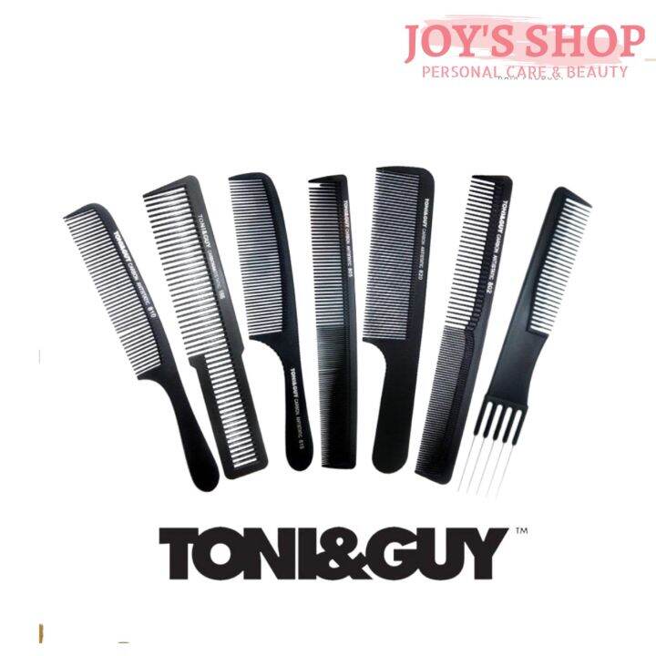 Toni & Guys Carbon Antistatic Comb (Black) | Lazada