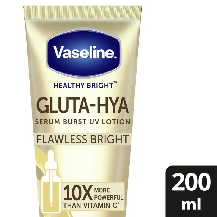VASELINE GLUTA HYA FLAWLESS BRIGHT/HAND BODY VASELINE GLUTA GOLD ...