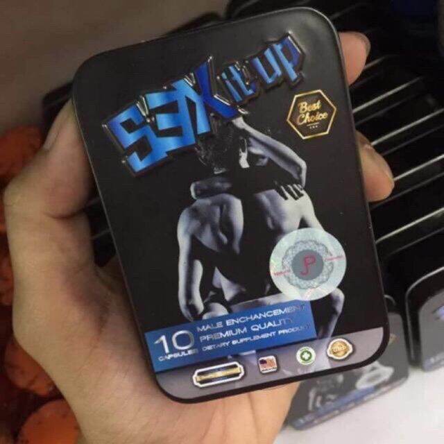 Sex It Up ผลิตภัณฑ์เสริมอาหารบำรุงร่างกายสำหรับเพศชาย บรรจุ 10 แคปซูล