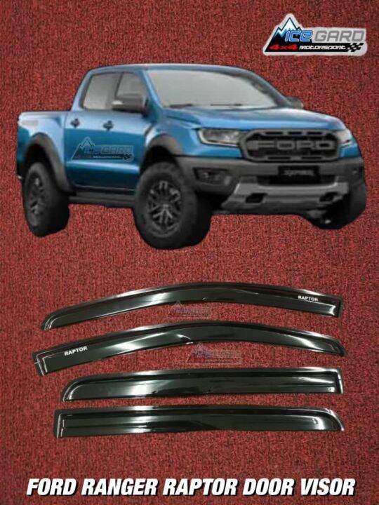 FORD RANGER RAPTOR DOOR VISOR | Lazada