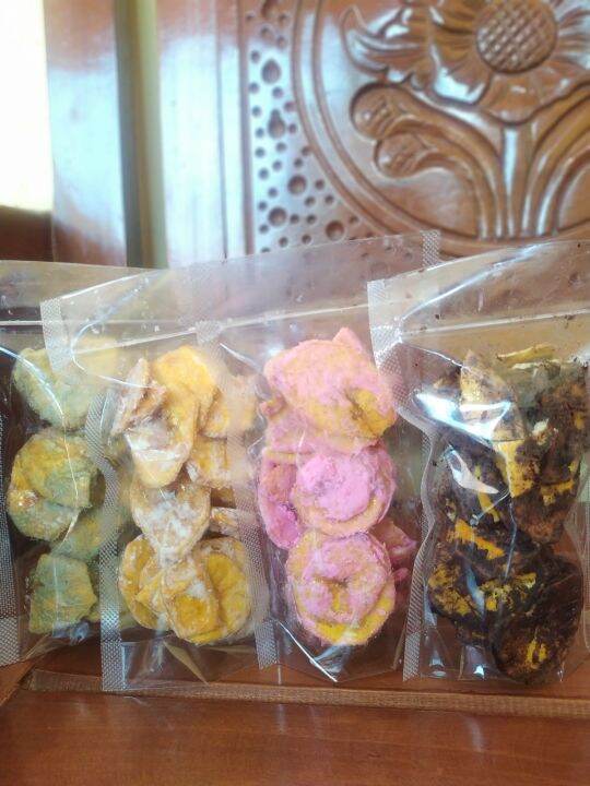 Keripik Pisang Varian Rasa/ Coklat/ Strawberry/ Vanila/ Green tea ...