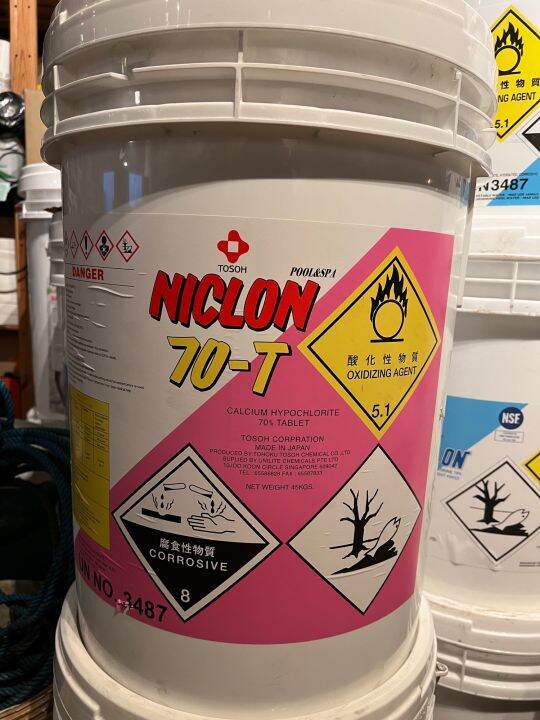 Niclon 70-T - Chlorine 70% Mini Tablets Japan [Ready Stock] | Lazada