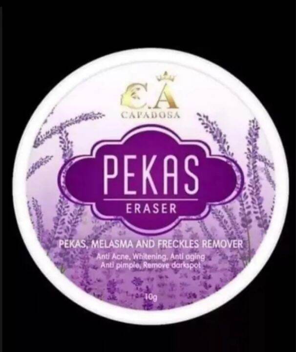 CAPADOSA PEKAS ERASER MELASMA AND FRECKLES 💯 ORIGINAL with freebies ...