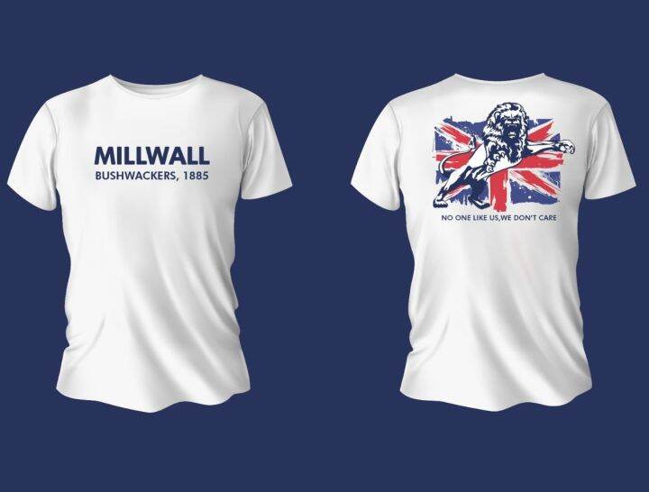 Hooligan Millwall Tshirt | Kaos Lengan Pendek Millwall hooligan | Kaos ...