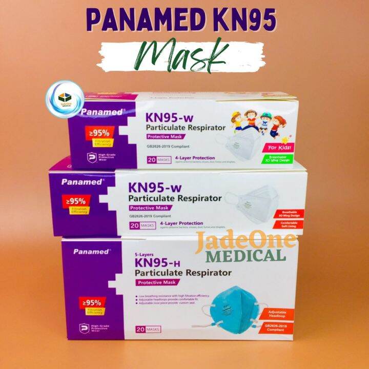 PANAMED KN95-w Face Mask | Per Box | Lazada PH