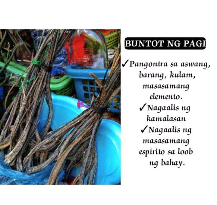 Buntot Pagi 1pc panangga at kontra sa aswang o masamang elemento ...