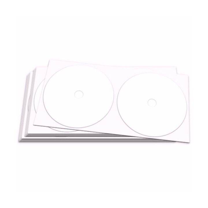 CD / DVD Label Sticker Matte (30 SHEETS = 60 PCS.) | Lazada PH