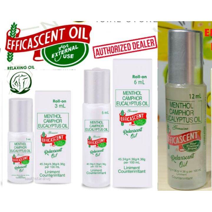 EFFICASCENT Relaxscent Oil Roll-On | Lazada PH