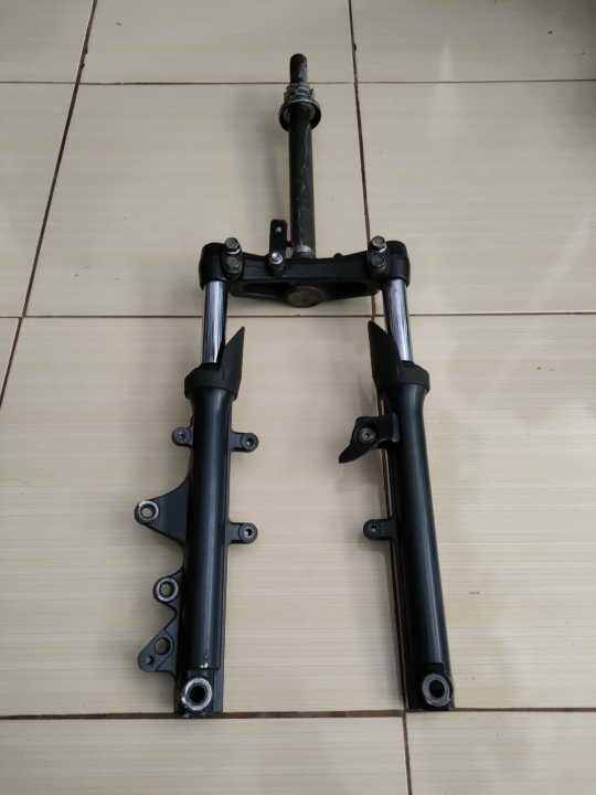 shock shockbreaker depan set segitiga yamaha aerox 155 B65 original | Lazada Indonesia