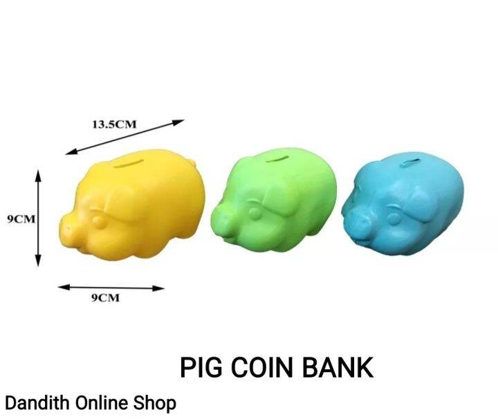Piggy Bank Small Coinbank Pig Bank Alkansya Ipon Challenge | Lazada PH
