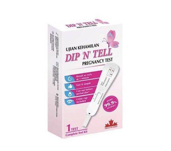 DIP N TELL PREGNANCY TEST 1S | Lazada