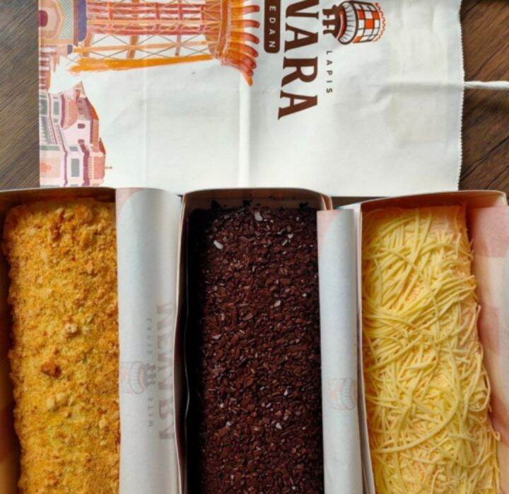 bolu menara medan 3 variants markisa-durian-blackforest 500gr | Lazada ...