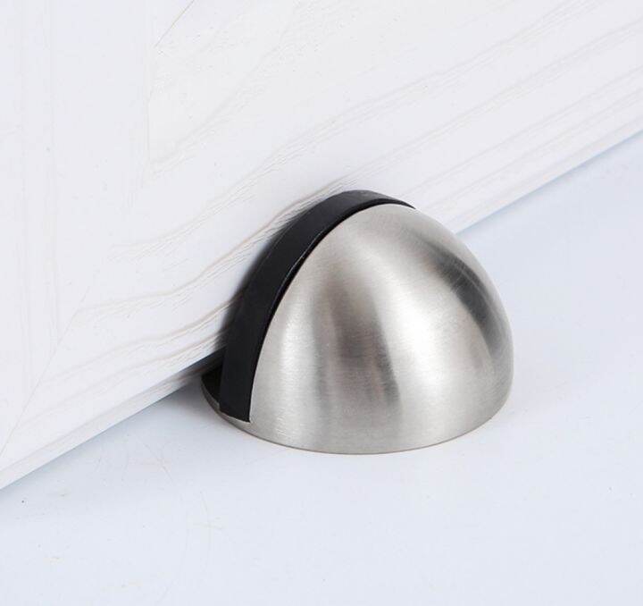 Door Stopper Stainless Warna Aluminium Silver Lantai Bentuk Keong ...
