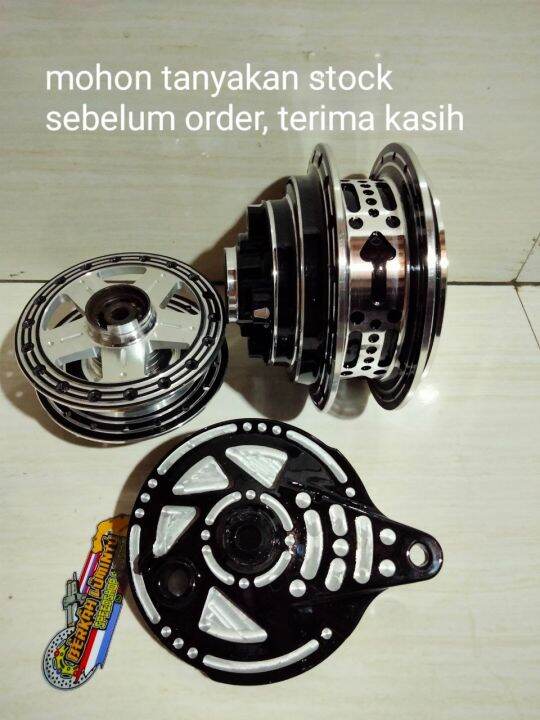 TROMOL YAMAHA KECIL D/B COAK BUBUT HITAM BAHAN ORI COPOTAN MOTOR ...