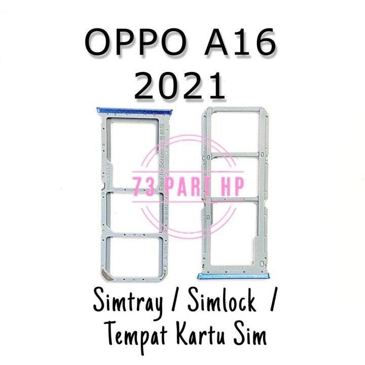 Simtray Tempat Kartu Sim Oppo A16 2021 CPH2269 - Simcard Simslot ...