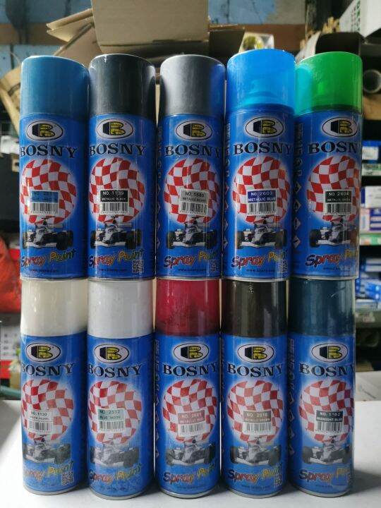 Bosny Metallic Colors Spray Paint | Lazada PH