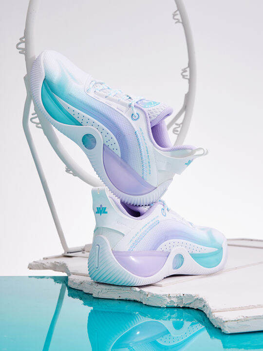 361องศา AG2 LVL ขึ้นรองเท้าบาสเก็ตบอลรองเท้าผู้ชายการต่อสู้ที่เกิดขึ้น ...