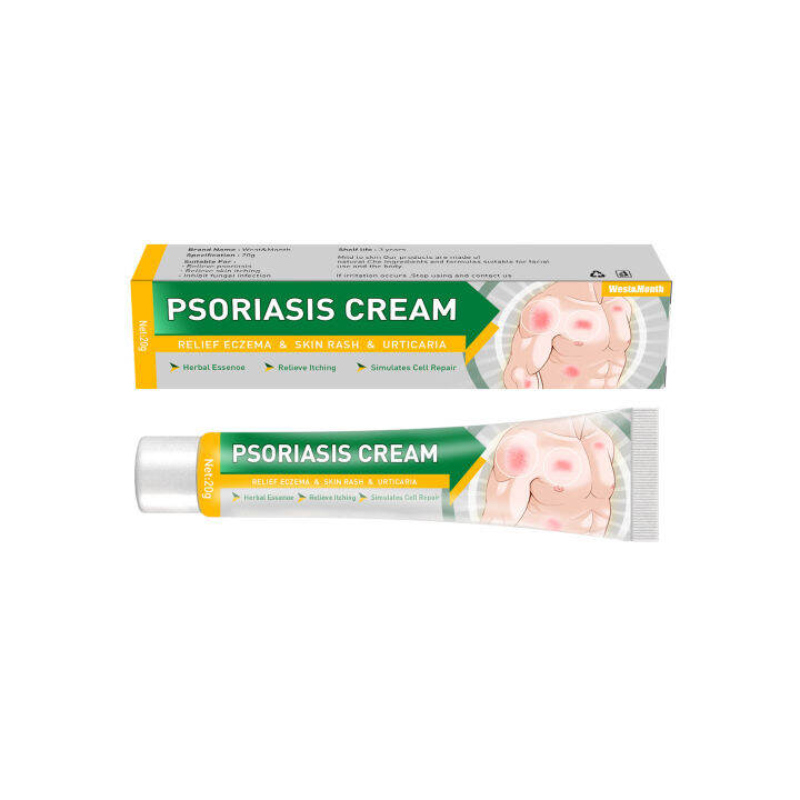 West Month Psoriasis Cream Antipruritic Psoriasis Body Cream Relieve ...