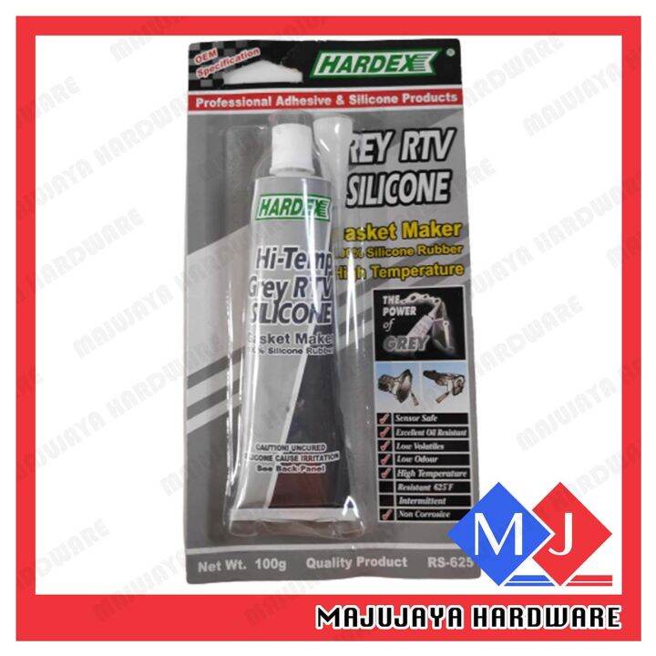 HARDEX Grey Rtv Silicone Gum Gasket Maker RS-625 ( 100g ) | Lazada