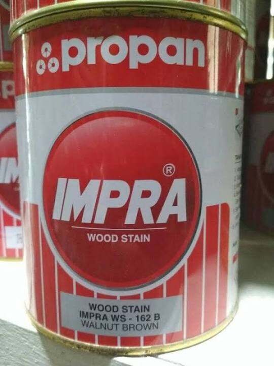 CAT PROPAN IMPRA WARNA WALNUT BROWN cat dasar warna kayu | Lazada Indonesia