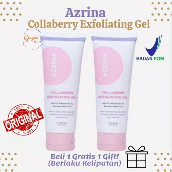 AZRINA COLLABERRY EXFOLIATING GEL PEELING GEL AZRINA COLLABERRY ...